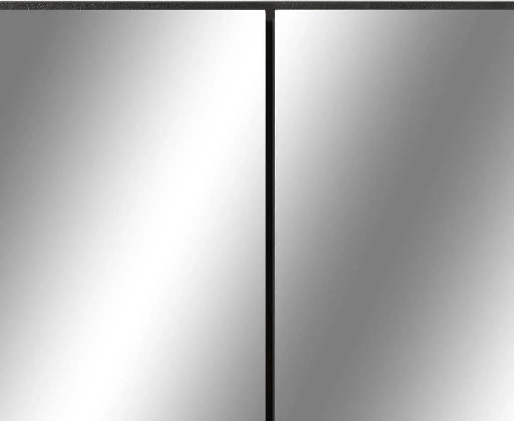 vidaXL LED koupelnová zrcadlová skříňka 80 x 15 x 60 cm MDF [323605] Barva: Bílá