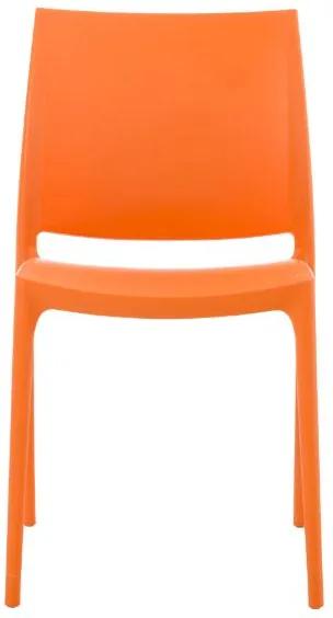 Židle Evelyn orange