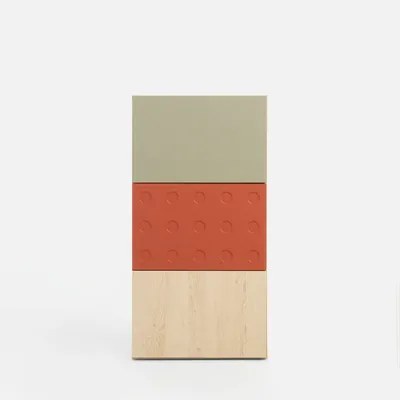 Třídveřová komoda SALSA 106 cm