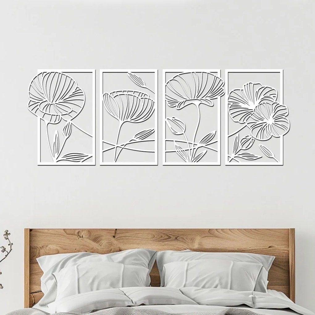 dřevo života Dřevěný obraz Makovice Zvolte barvu dekoru: Wenge, Rozměry šxv (cm): 220x80