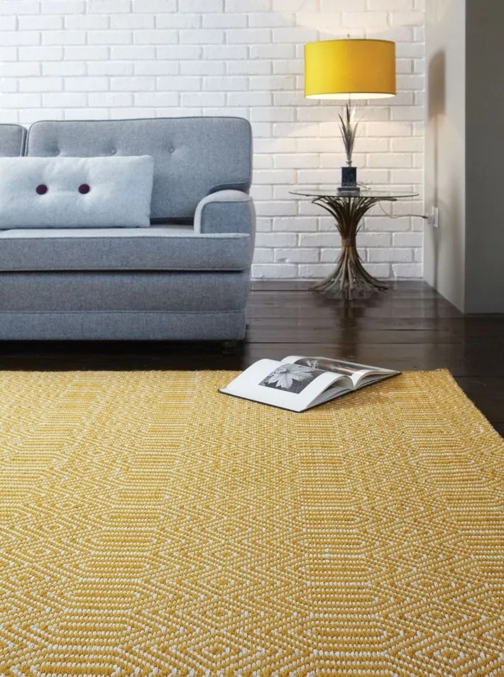 Masiv24 - Sloan koberec 100x150cm - horčicová