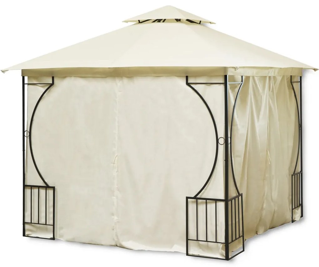 Zahradní pavilon BETH 3x3 m béžový