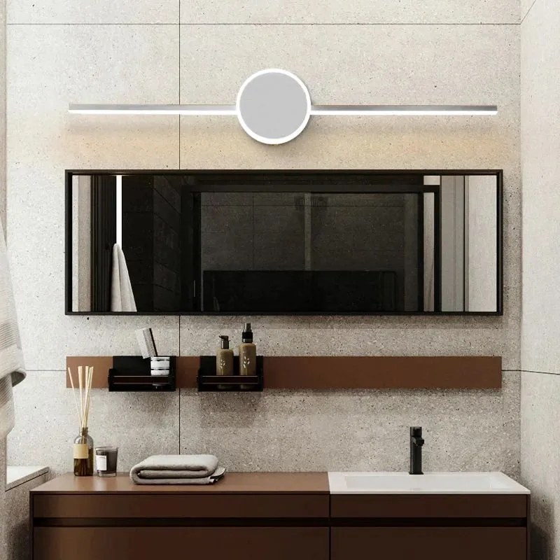 Toolight Toolight, LED nástěnné svítidlo 60cm APP846-1W, chromová, OSW-06668