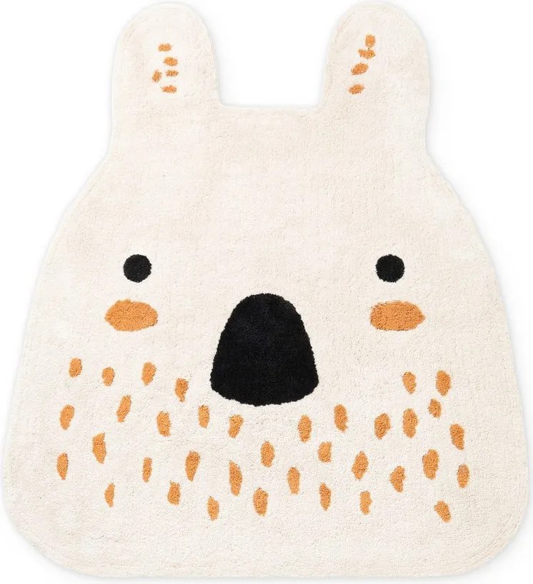 Krémový pratelný/ručně tkaný bavlněný dětský koberec 120x137 cm Snuggle Nienchen – Hanse Home Biano.cz