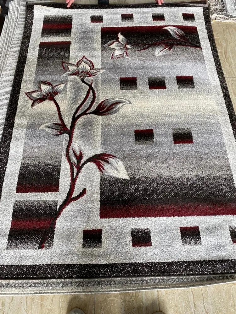 Moderní koberec do obývacího pokoje s motivem květin Šířka: 160 cm | Délka: 220 cm