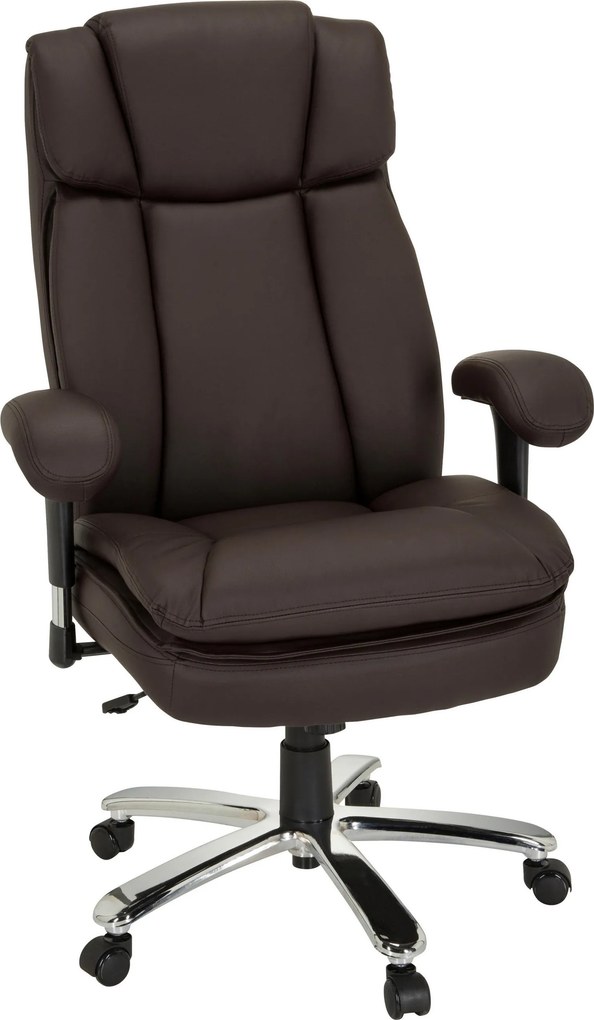 XXXLutz KANCELÁŘSKÉ KŘESLO, vzhled kůže, tmavě hnědá MID.YOU - Online Only kancelářské židle - 001918045902