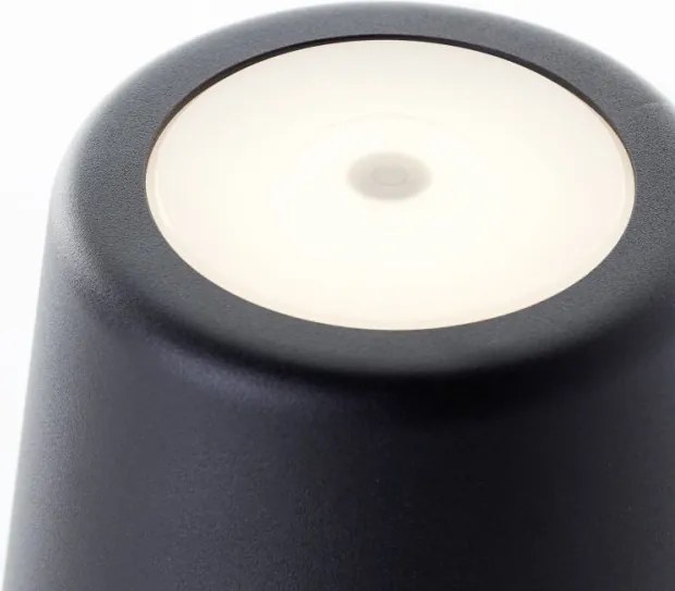 Brilliant G90939/76 Venkovní AKU stolní lampa KAAMI černá USB-C