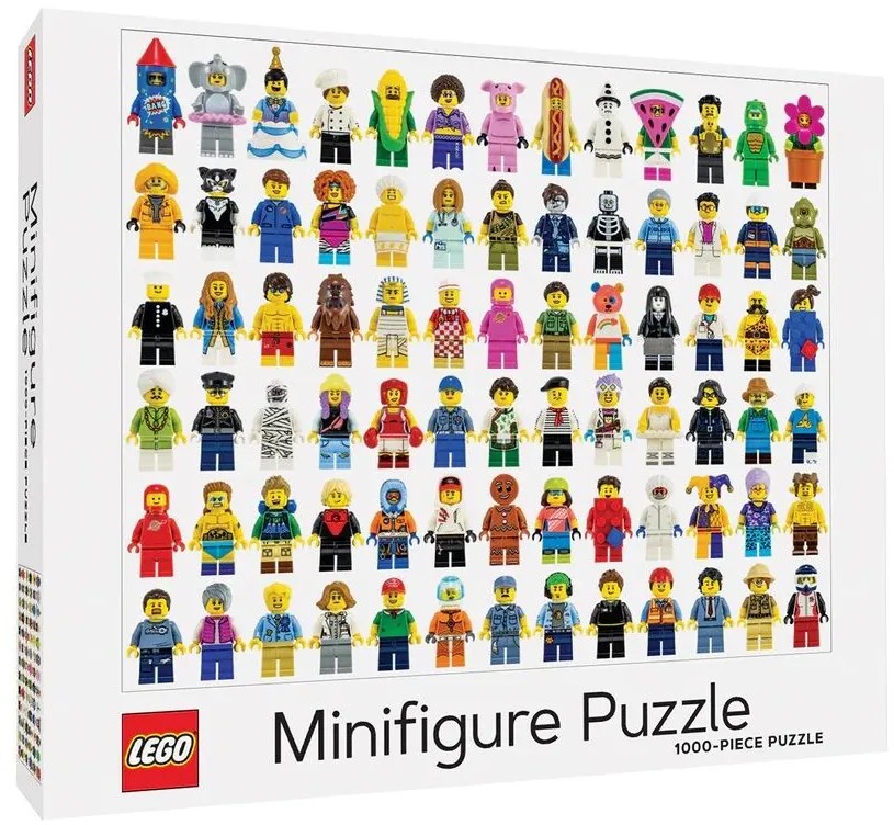 Chronicle Books Puzzle LEGO® Minifigurky 1000 dílků