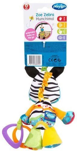 Playgro - Závěsná zebra s kousátky