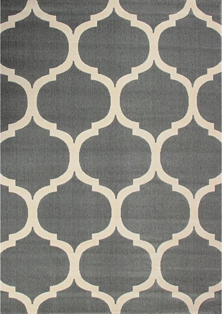 Kusový koberec PP Paula šedý, Velikosti 160x229cm