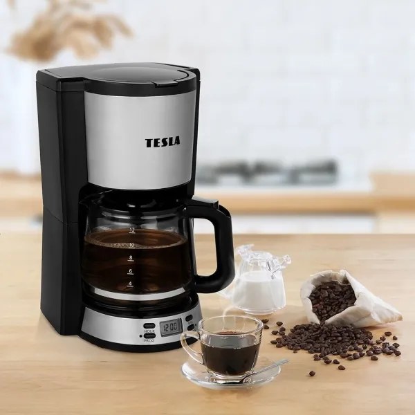 TESLA Electronics CoffeeMaster - Kávovar na překapávanou kávu 1000W/230V