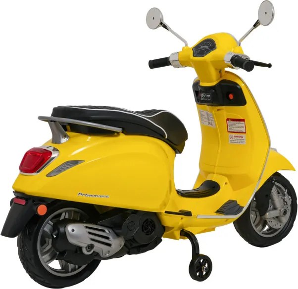 Elektrický skútr Vespa ROMA žlutý