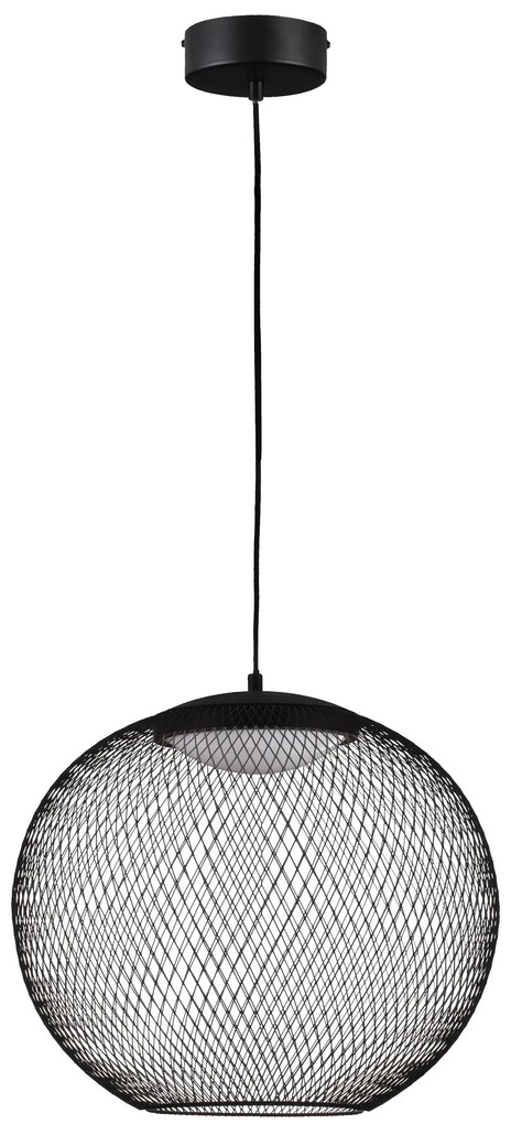 LED černá designová svítilna Kinetic 164