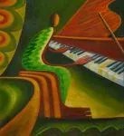 Pianista - 75 x 75 cm