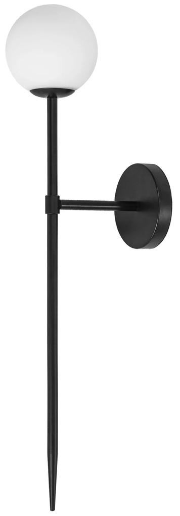 Toolight - Moderní nástěnné svítidlo 75cm APP579-1W, černá, OSW-08758