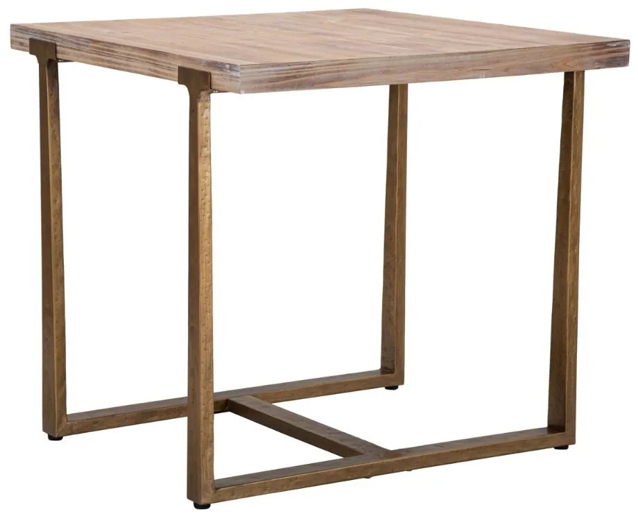 Designový jídelní stůl Nalanie 80 cm hnědý