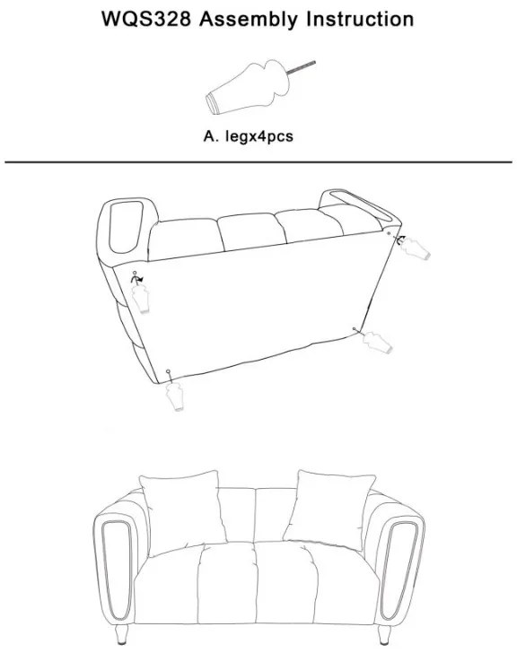 Designové křeslo Baudouin krémové