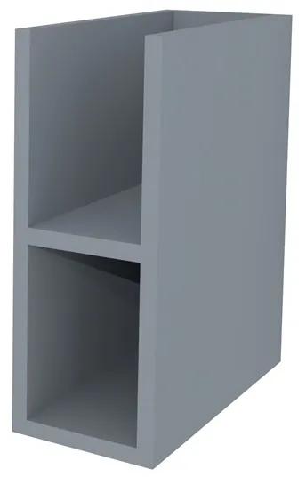 Mereo Aira, koupelnová skříňka 20 cm, spodní,  Multidecor, Monumentální šedá CN797SMSO1