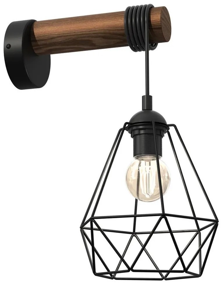 Milagro Nástěnná lampa ACERO 1xE27/60W/230V MI1767