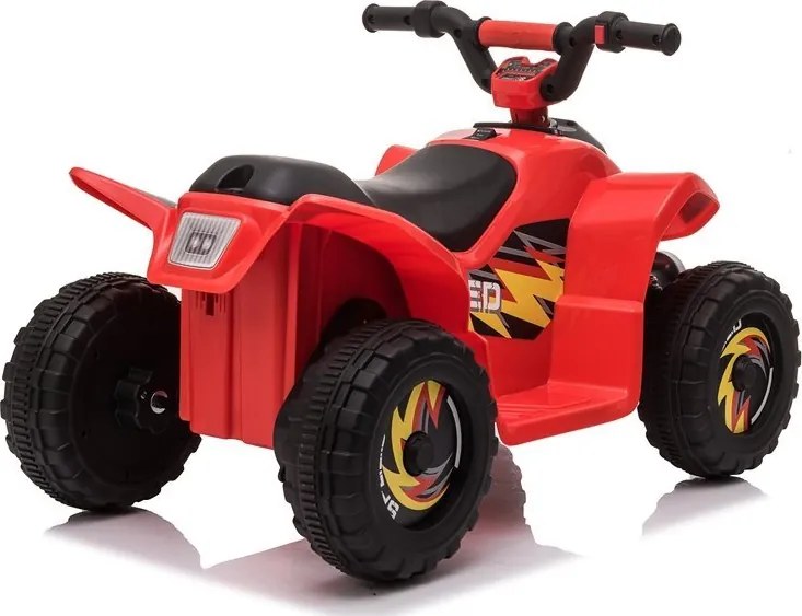 LEAN CARS Elektrická čtyřkolka XMX612, červená