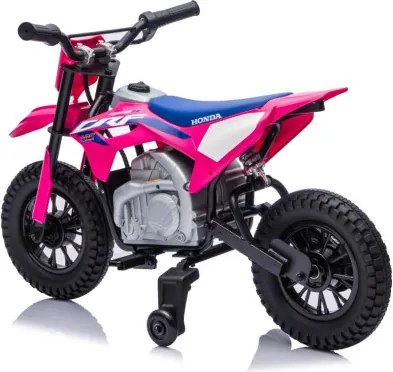 Elektrická motorka HONDA CFR450R růžová