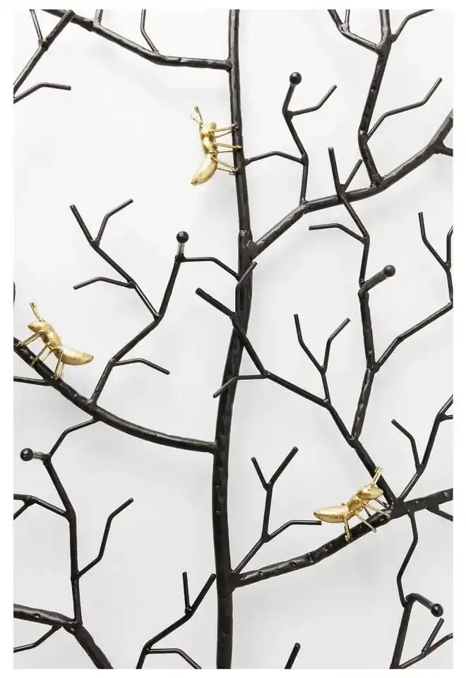 Kovový nástěnný věšák Kare Design Ants On A Tree, výška 160 cm | BIANO