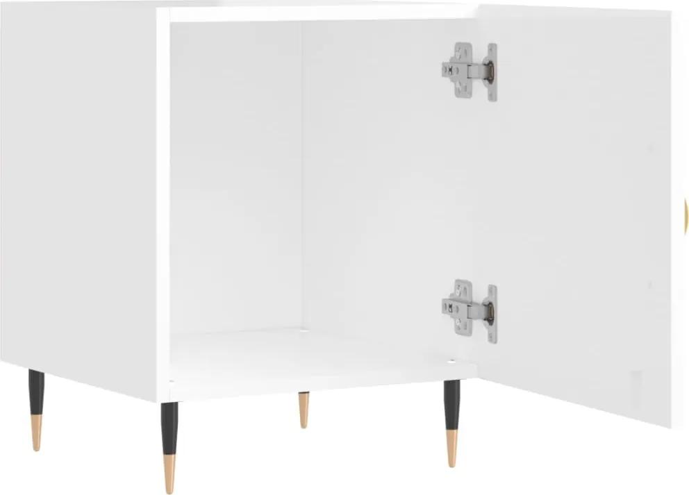 vidaXL Noční stolek 40 x 40 x 50 cm kompozitní dřevo [827520] Barva: šedá sonoma