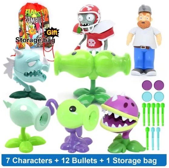 Silikonové figurky ze hry Plants vs Zombies 2 Varianta: J