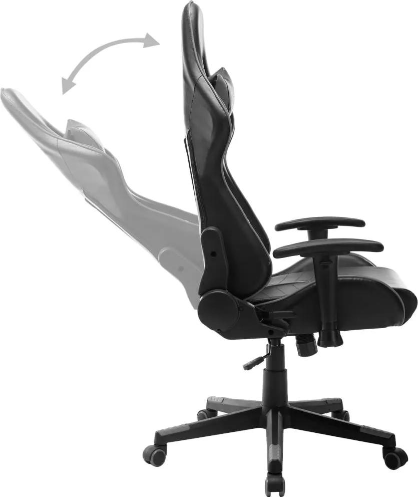 vidaXL Herní židle umělá kůže [20506] Barva: Černobílý