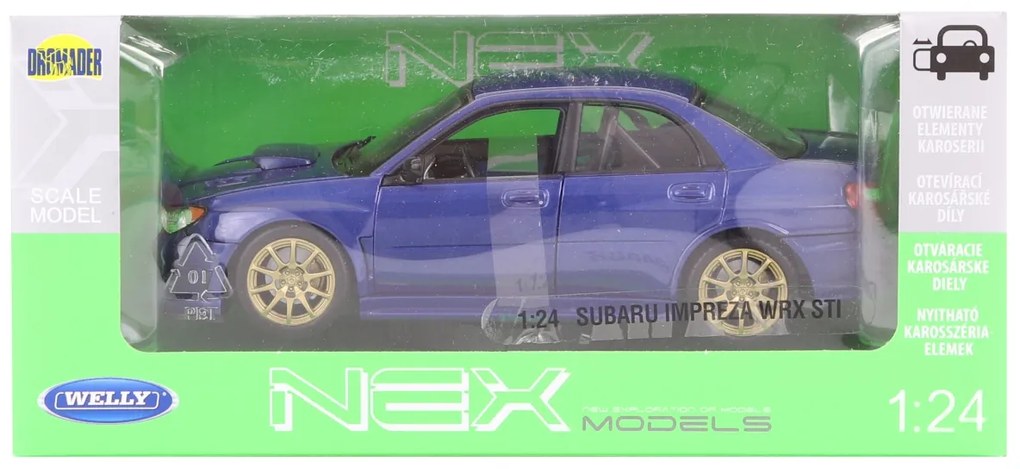 Subaru Impreza WRX STI 1:24