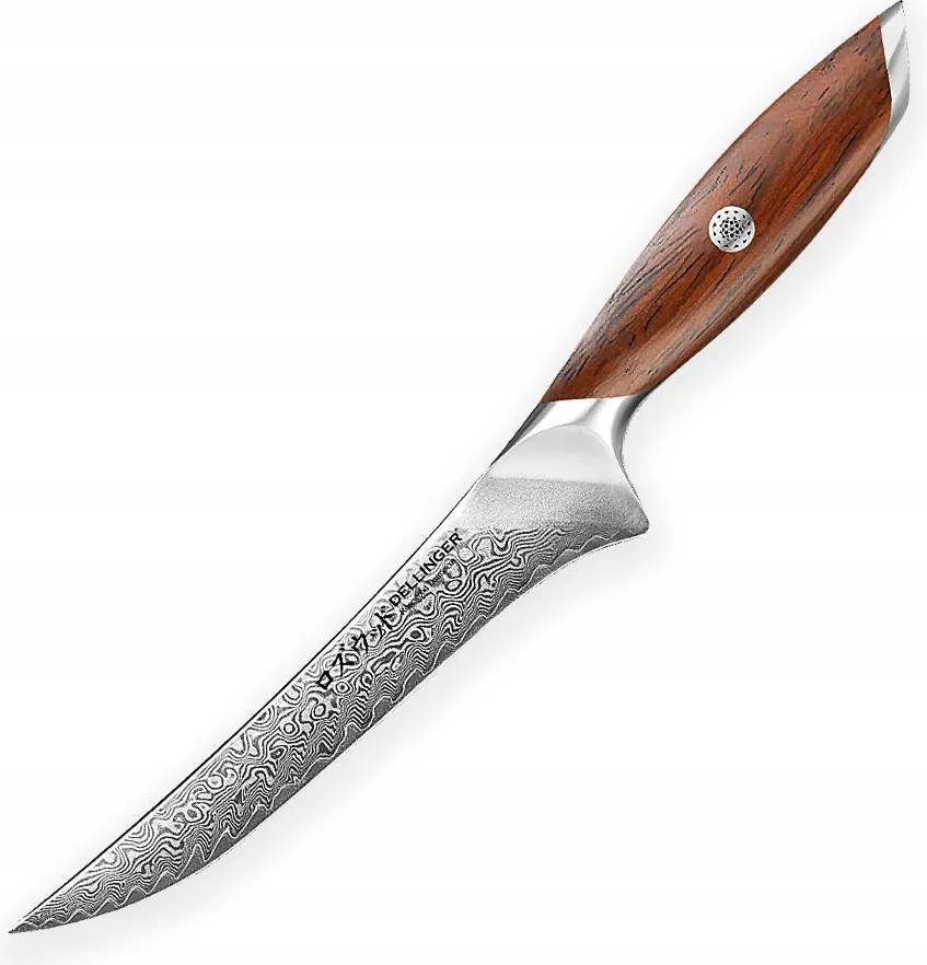 Nůž vykosťovací Boning 190 mm Dellinger Rose Wood Damascus