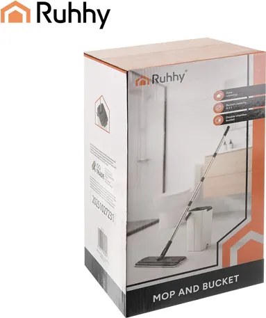 Dvoukomorový mop 8,5 l s kryty Ruhhy 27231