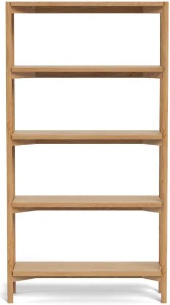 ACTONA Knihovna BRAIDWOOD dub 86x30x160 cm