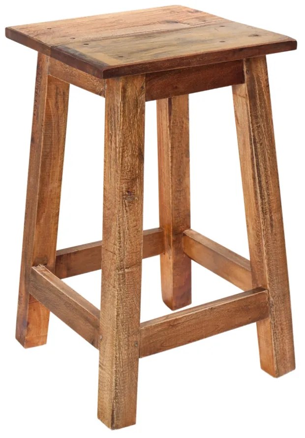 Massive home | Barevná stolička z masivu Avadi recyklované dřevo - VÝPRODEJ MH227510