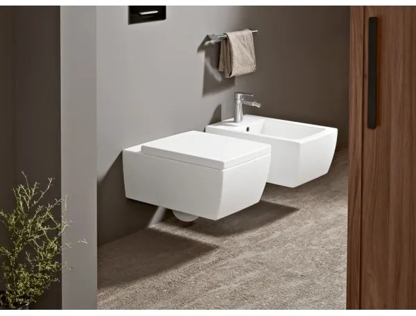 Villeroy & Boch 922169AN -Splachovací tlačítko VICONNECT matná černá/matný chrom