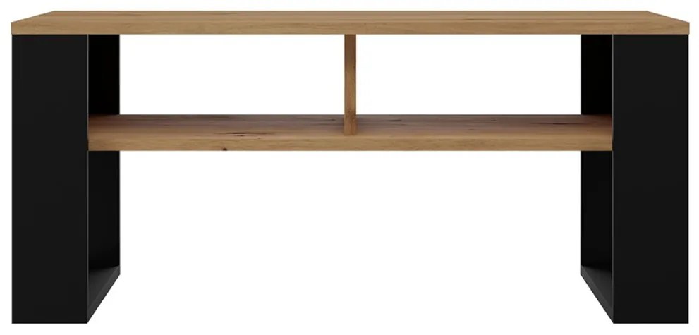 Moderní konferenční stolek 2P dub artisan/černý