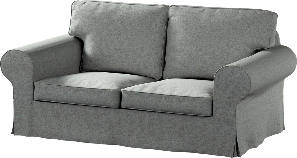 Potah na pohovku IKEA Ektorp 2-místná, rozkládací, STARÝ MODEL barva modrá látka pletený vzor