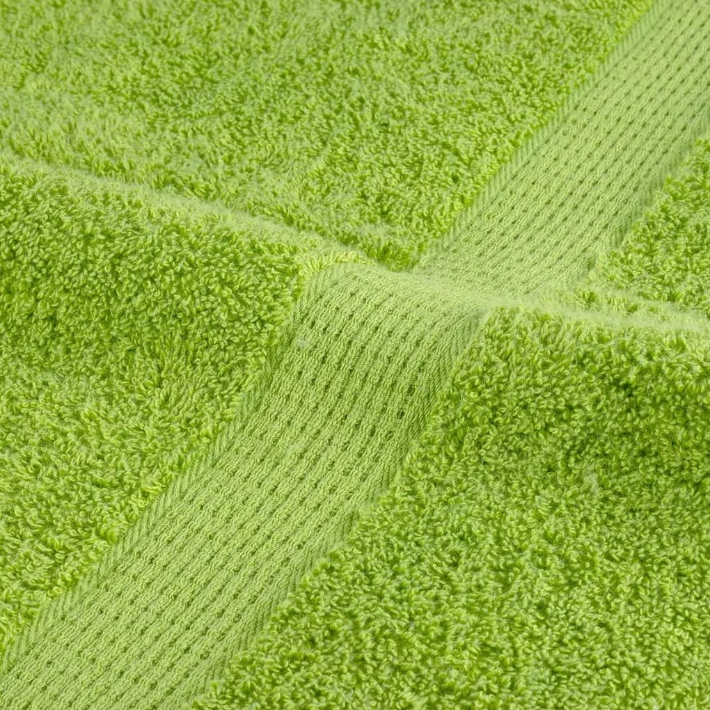 Premium ručníky SOLUND 2 jablkově zelené 70x140cm 600 g/m² 137500