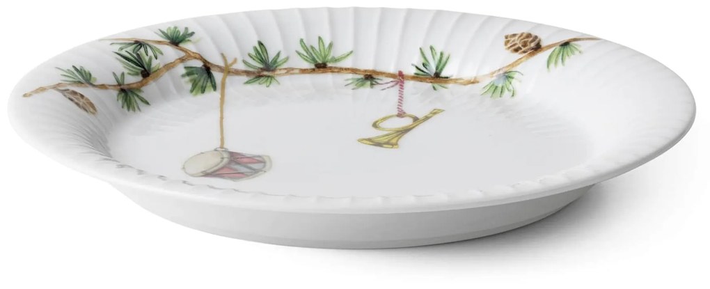 KÄHLER Dezertní talíř Hammershøi Christmas 19 cm, multi barva, porcelán