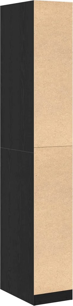 Šatní skříň Černý dub 30 x 50 x 200 cm Kompozitní dřevo 3345117
