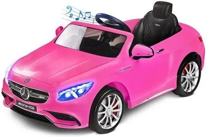 TOYZ | Toyz Mercedes | Elektrické autíčko Toyz Mercedes-Benz S63 AMG-2 motory pink | Růžová |
