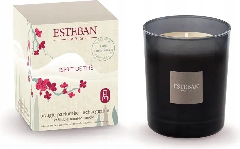 Esteban Paris Vonná svíčka 180 g Vůně Esprit de The