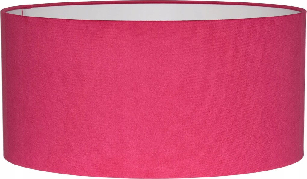 Stínidlo na stojací lampu Závěsný válec 40/20 cm E27 Magenta Růžová Matera