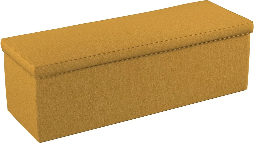 Čalouněná skříň barva žlutá látka pletený vzor
