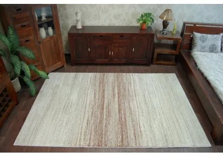 koberec SHADOW 8622 rez, krémový velikost 140x190 cm | krásné koberce cz