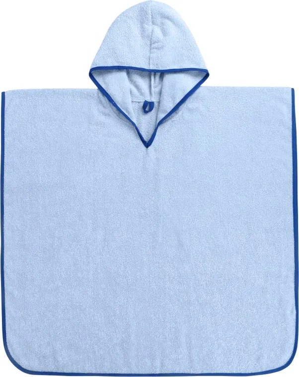 Bellatex Froté pončo Modrá 3-5 let