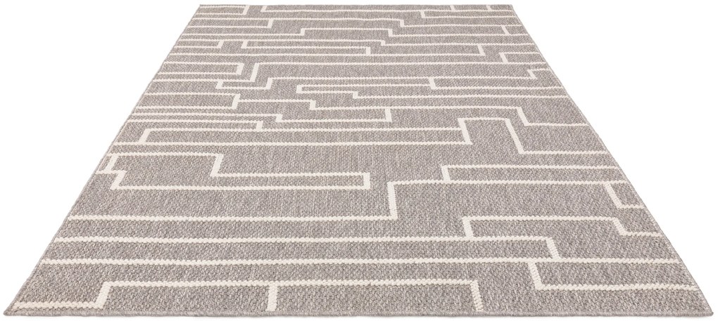 Tribeca Design Kusový koberec Sides Track Grey Rozměry: 80x150 cm