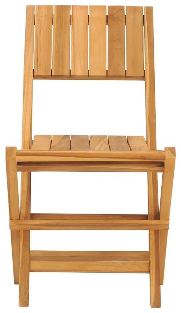 Skládací zahradní židle 2 ks 47x61x90 cm masivní teakové dřevo,  362759
