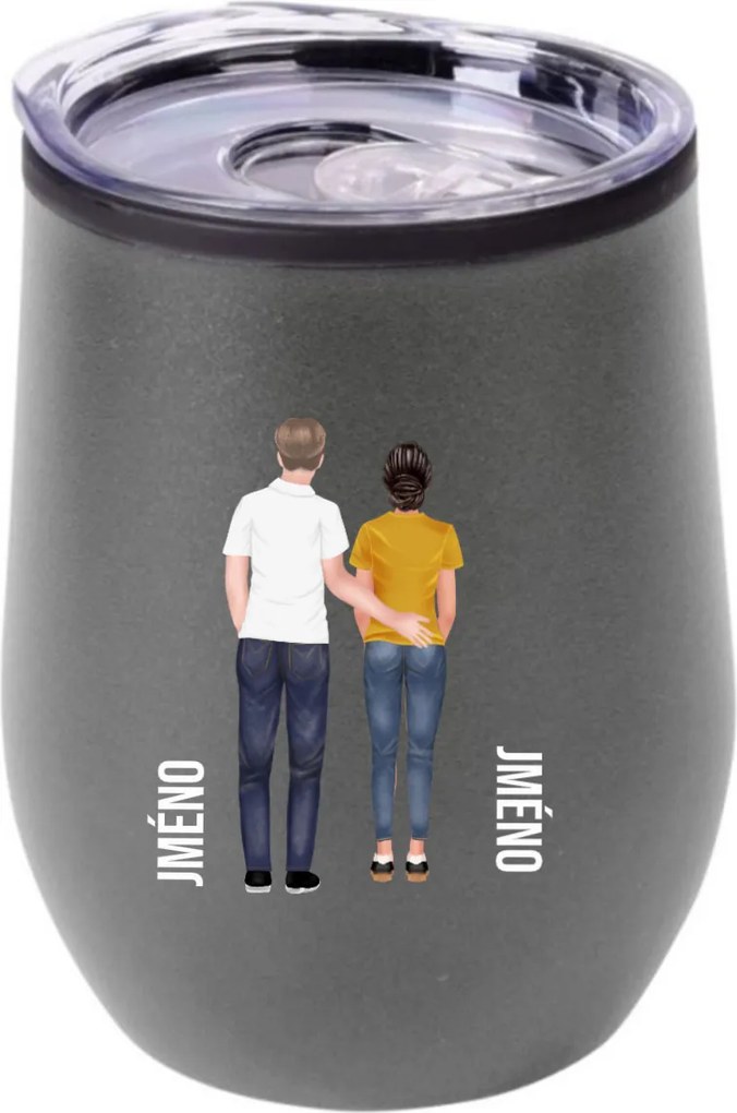 Personalizovaný termohrnek "BOWL" s párem