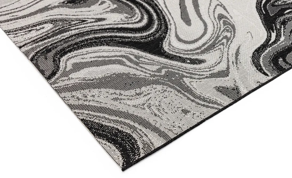 Tribeca Design Kusový koberec Granton Black Marble Rozměry: 200x290 cm